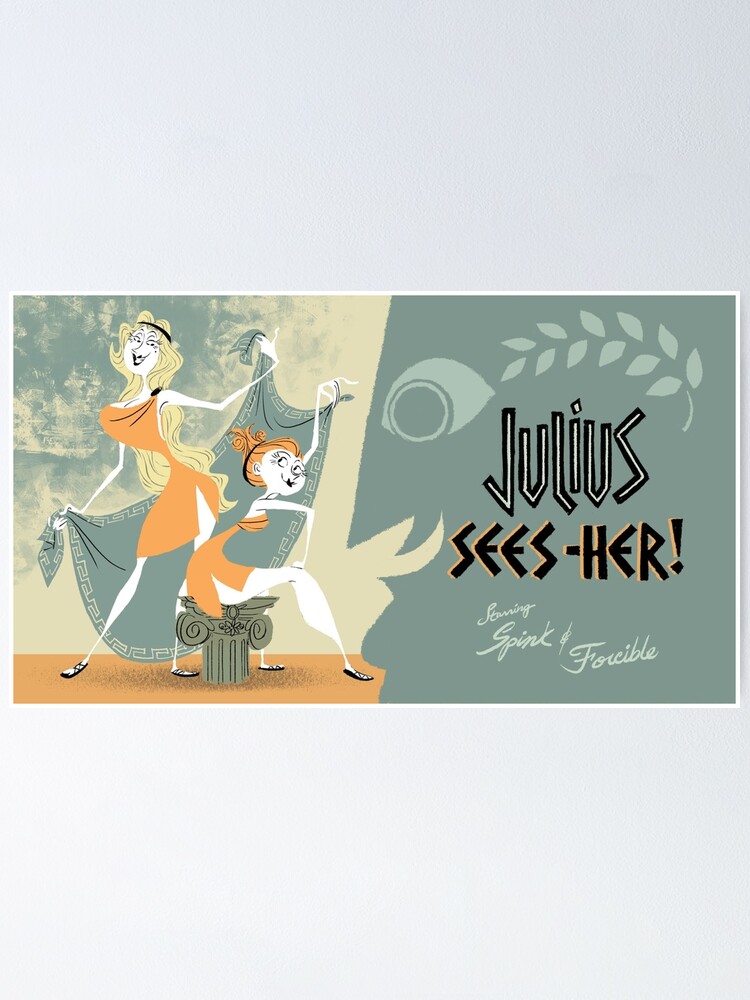 "Miss Spink and Forcible" Poster for Sale by MarceIine | Redbubble