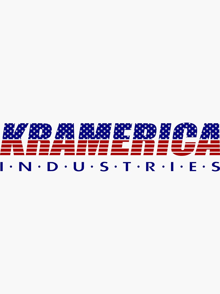 "Kramerica Industries" Sticker by ocetalo | Redbubble