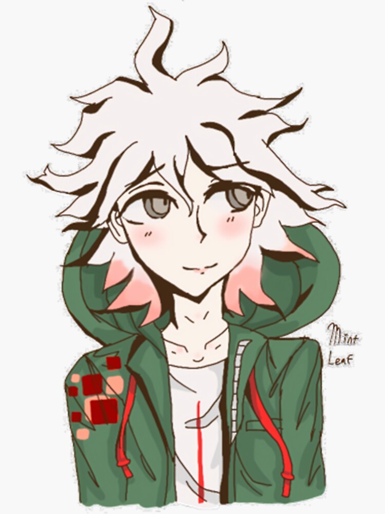 "Nagito" Sticker by Novakkitti | Redbubble