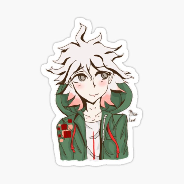 "Nagito" Sticker by Novakkitti | Redbubble