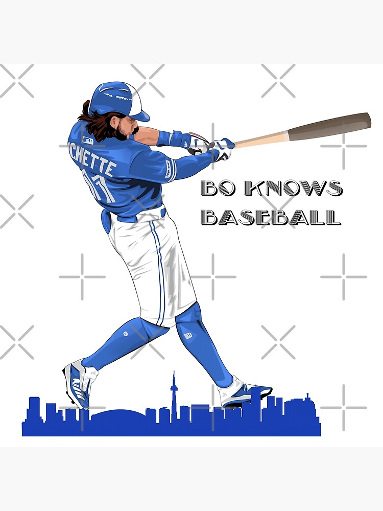 "Bo Bichette knows baseball" Poster by JonThill | Redbubble