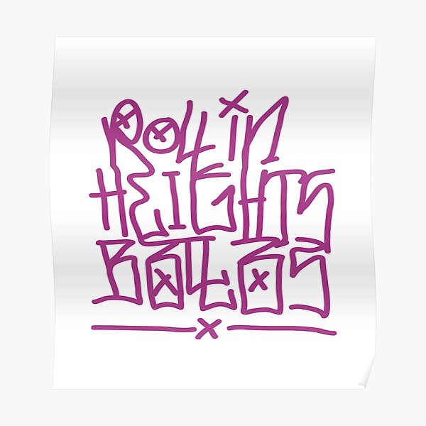 "Ballas Graffiti" Poster by OnePeaceStore | Redbubble