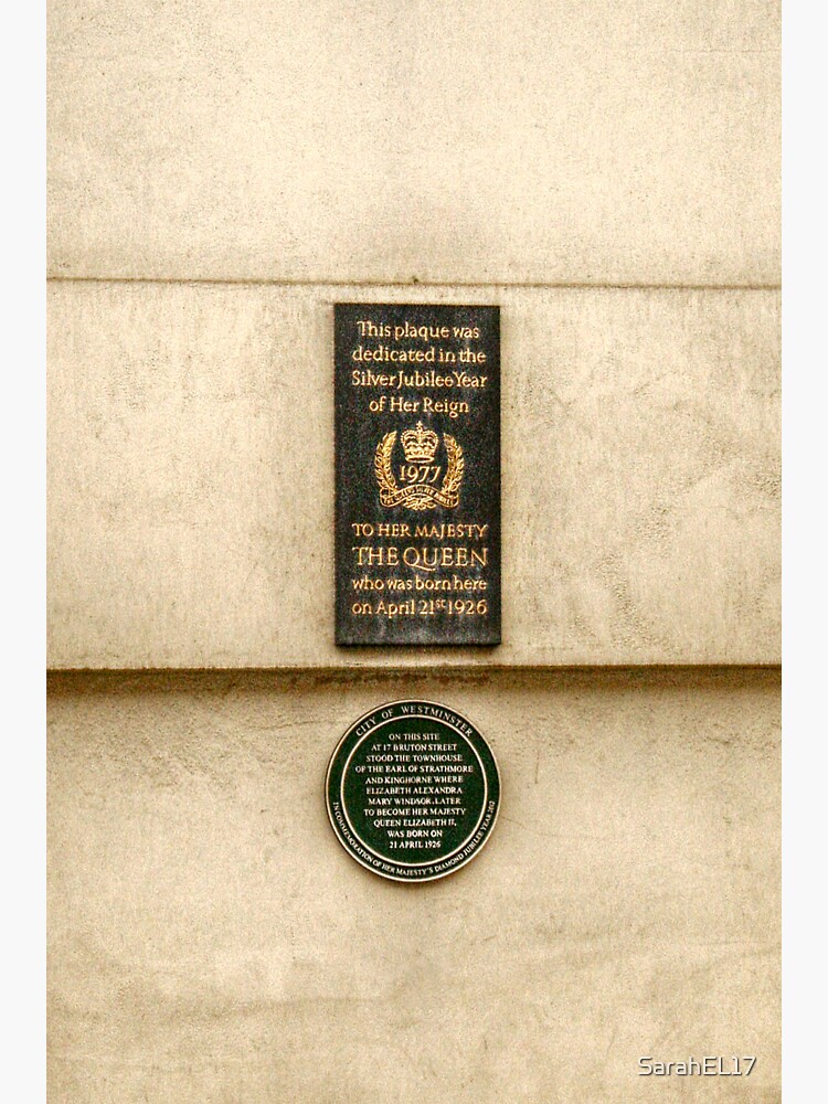 "The Queen's Birthplace" Sticker for Sale by SarahEL17 | Redbubble