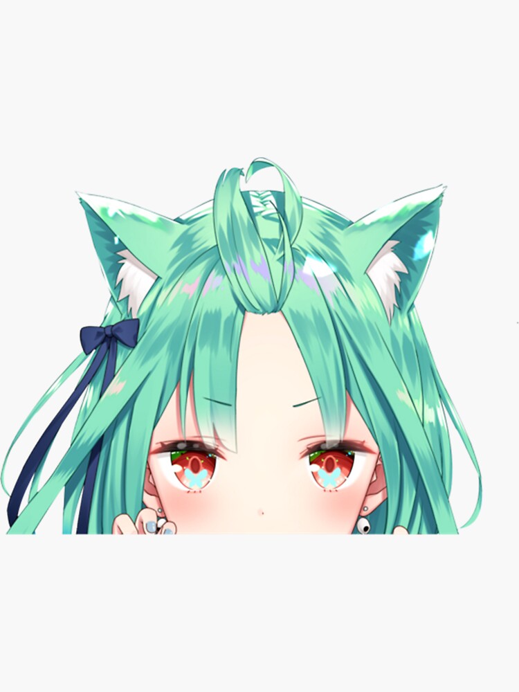 "Uruha Rushia Hololive Peeker " Sticker for Sale by NELSONGA522 | Redbubble