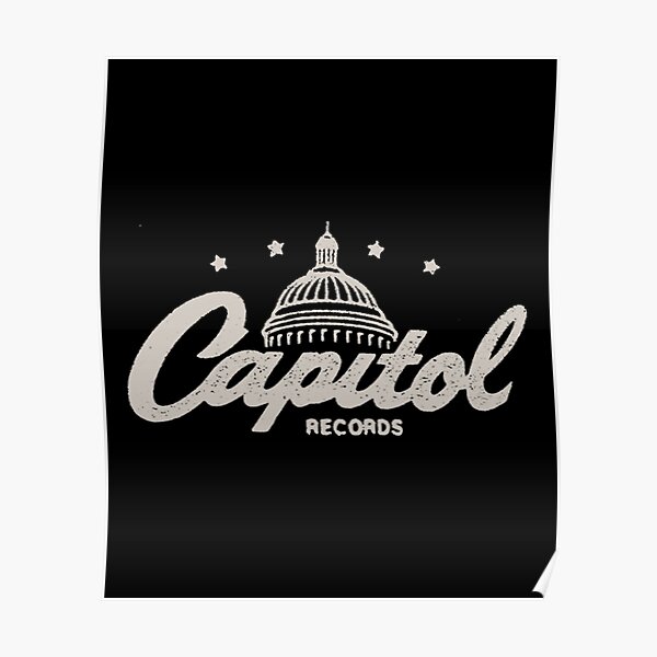 "Capitol Records T-ShirtCapitol Records 45 label logo " Poster by ...