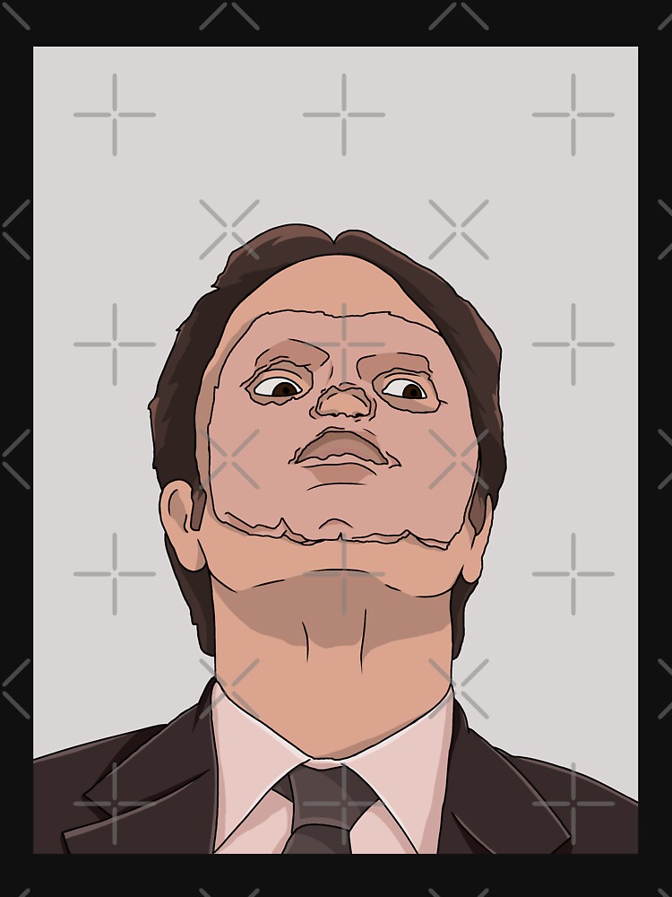 "Dwight Schrute Clarice The Office Cartoon Digital Art Without Quote" T ...