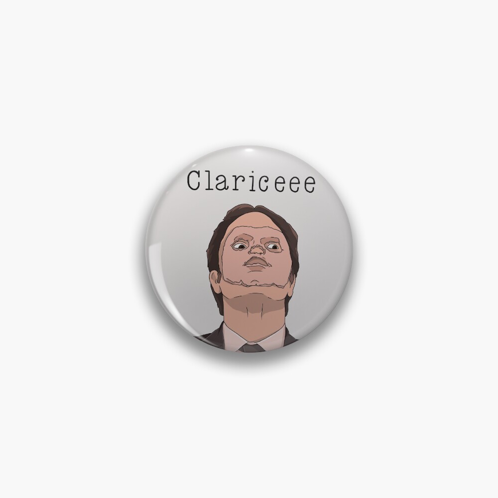 "Dwight Schrute Clarice The Office Cartoon Digital Art With Quote" Pin ...