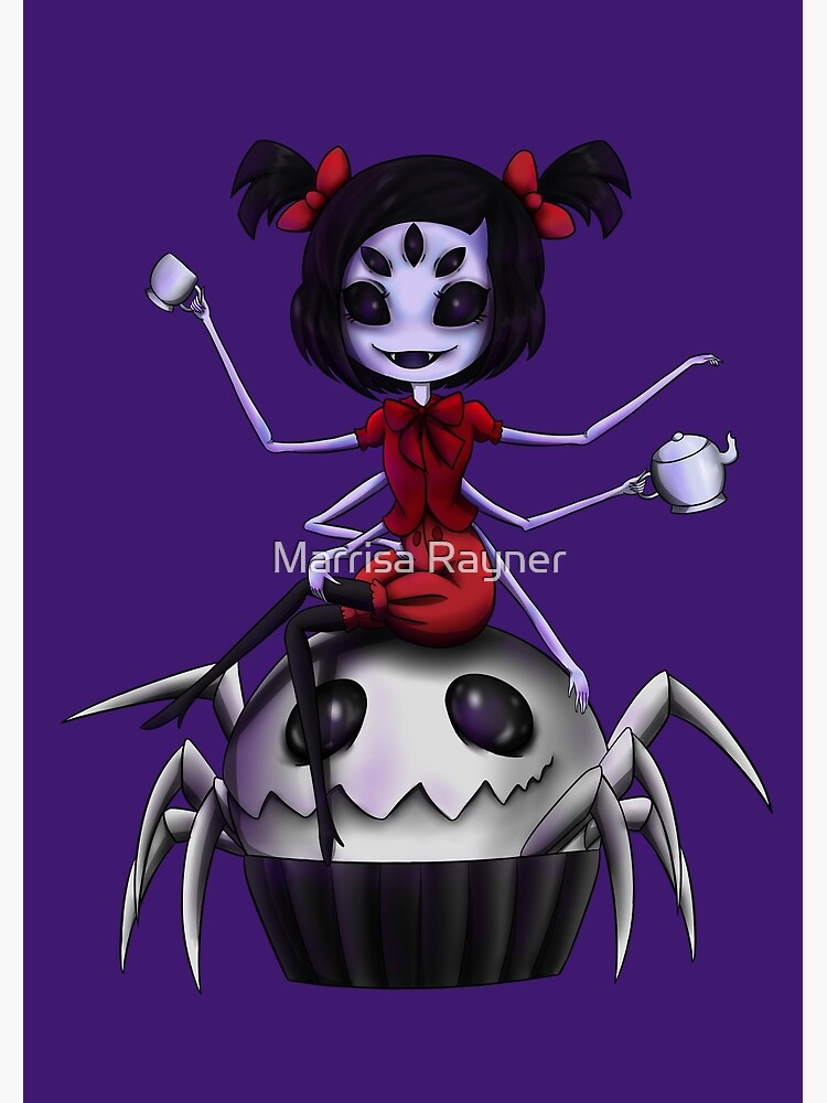 "Muffet" Poster for Sale by Rissyhorrorx | Redbubble