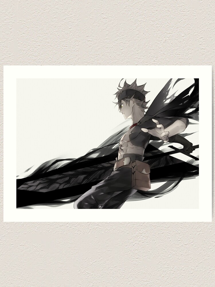 "Black Clover Asta" Art Print by terpres | Redbubble