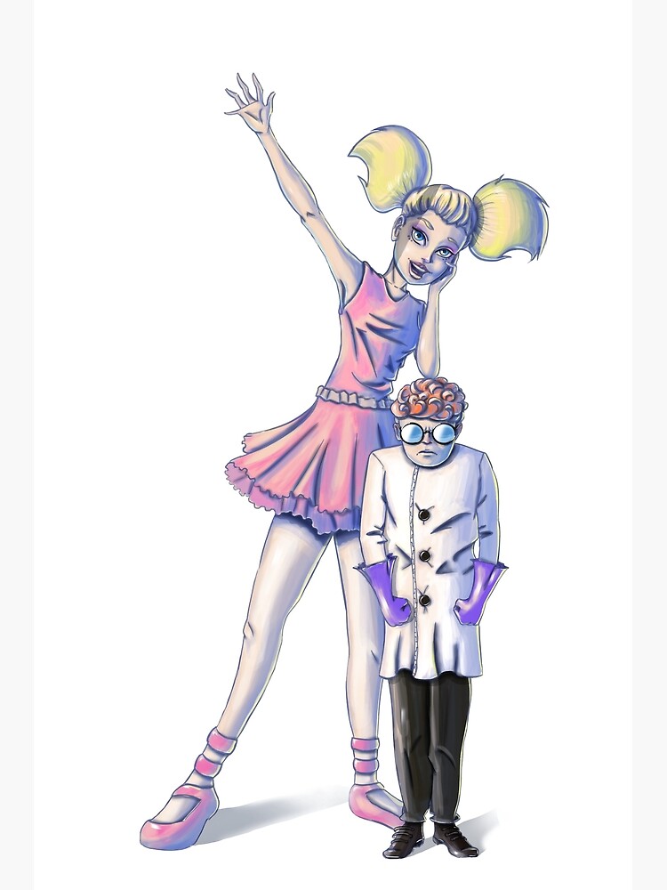 "Dede and Dexter" Poster by YourBlueSkyArt | Redbubble