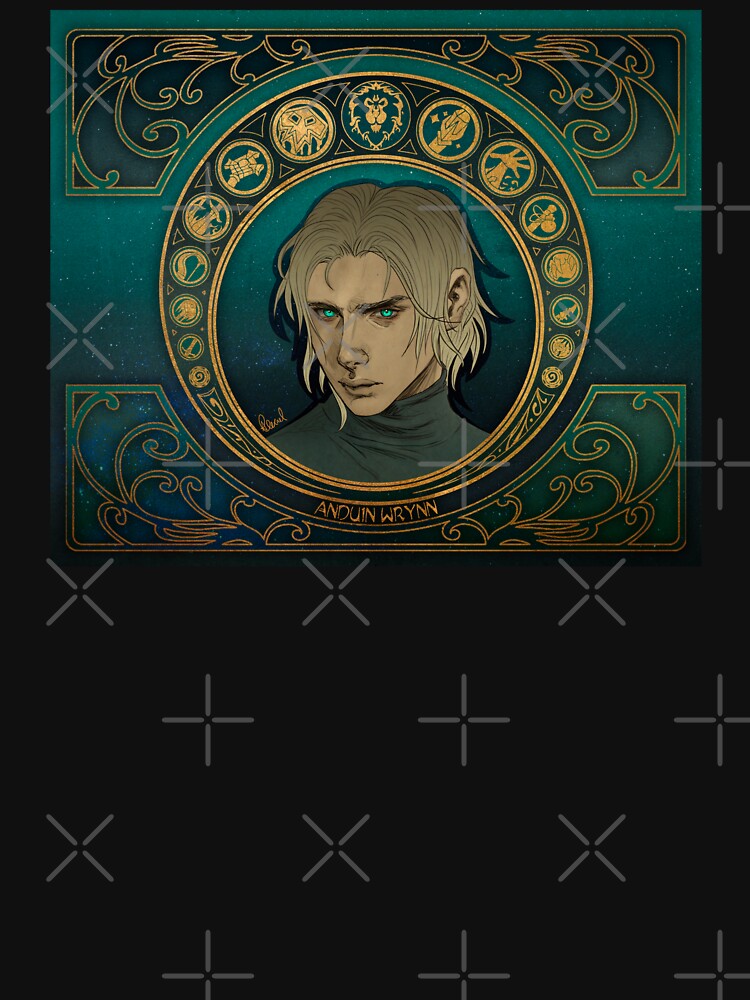 "Fanart: Anduin's portrait in Art Nouveau style - Shadowlands version ...