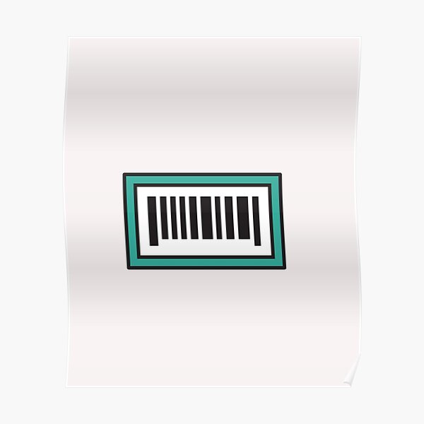 "PRODUCT BAR CODE" Poster for Sale by Sharon111 | Redbubble
