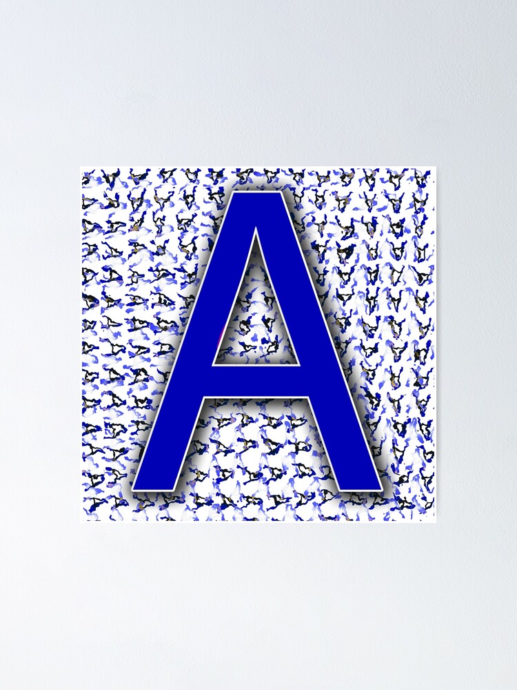 "Versal A winter" Poster for Sale by leobrix | Redbubble