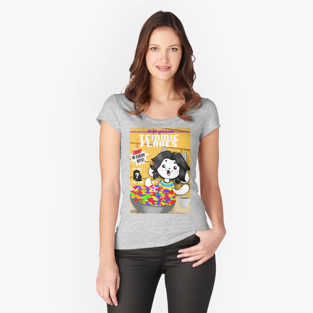 "temmie flakes" Sticker for Sale by Jamonred | Redbubble