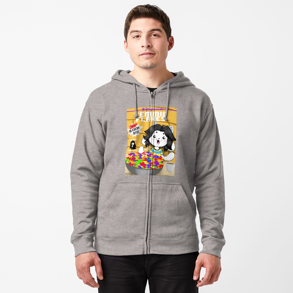 "temmie flakes" Sticker for Sale by Jamonred | Redbubble