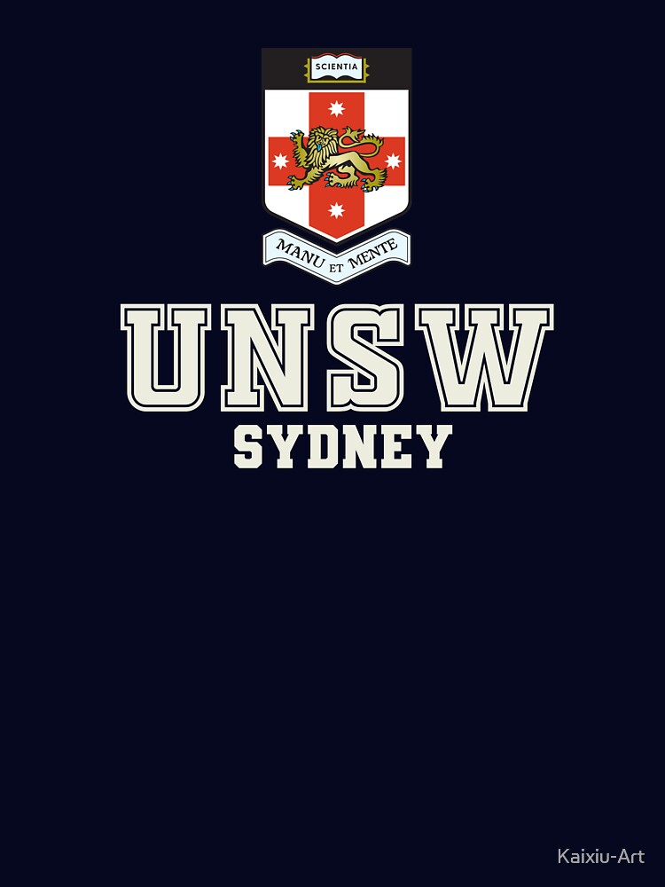 "UNSW Sydney" Essential T-Shirt for Sale by Kaixiu-Art | Redbubble