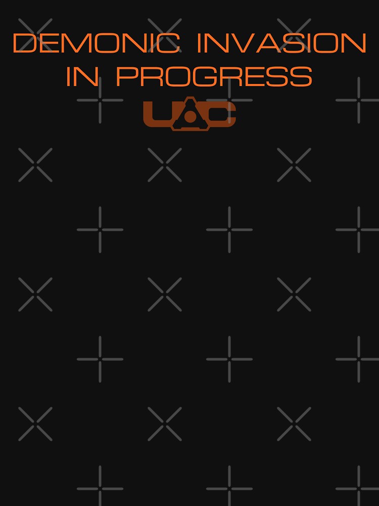 "Doom - Demonic Invasion In Progress - Clean" T-shirt for Sale by ...