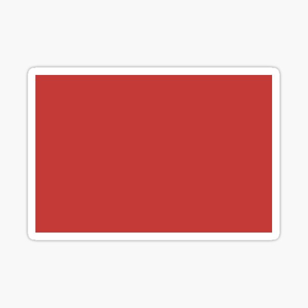 "Emergency Red Solid Color Single Accent Shade / Hue Coordinates w ...