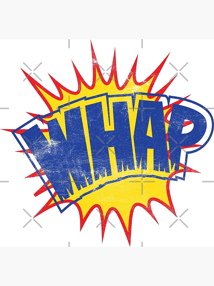 "Whap Old School Comic Art" Art Print by Fathom204 | Redbubble