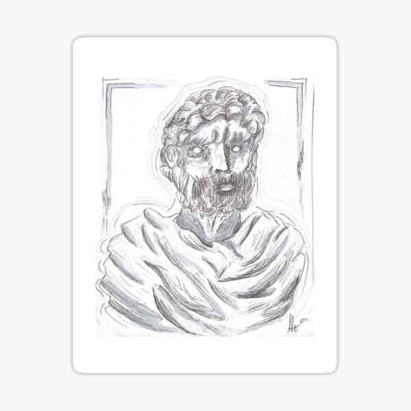 "greek statue" Sticker for Sale by Aacondes | Redbubble