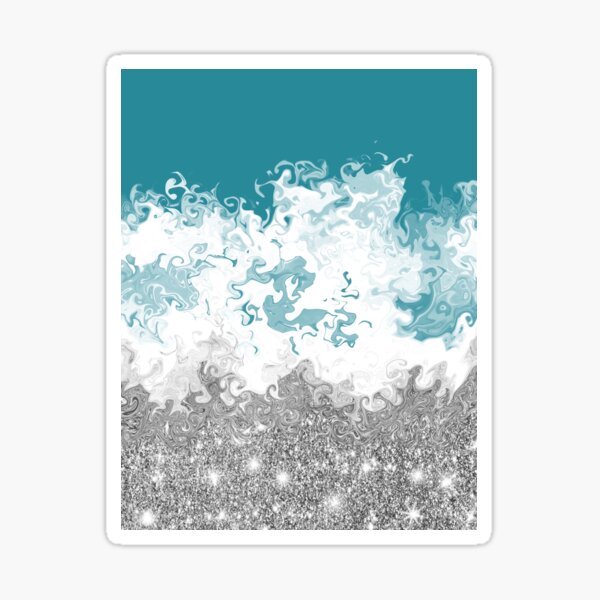 "Diamond beaches " Sticker by GEAimages | Redbubble