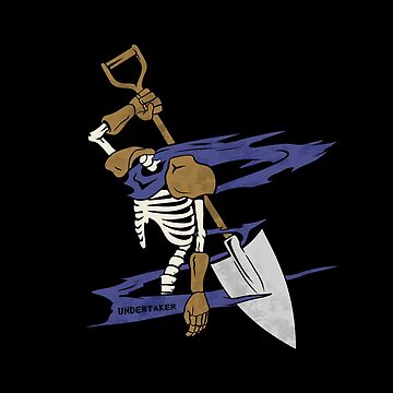 "Eighty six (86) Undertaker" Sticker for Sale by Little Oni | Redbubble