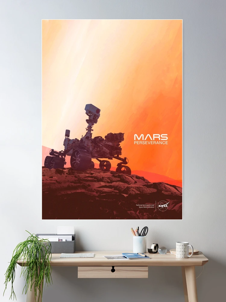Mars Rover Spirit Poster Apes In Space