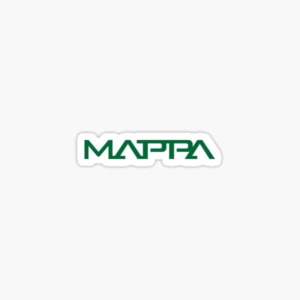 "Mappa Logo" Sticker for Sale by JamesCMarshall | Redbubble