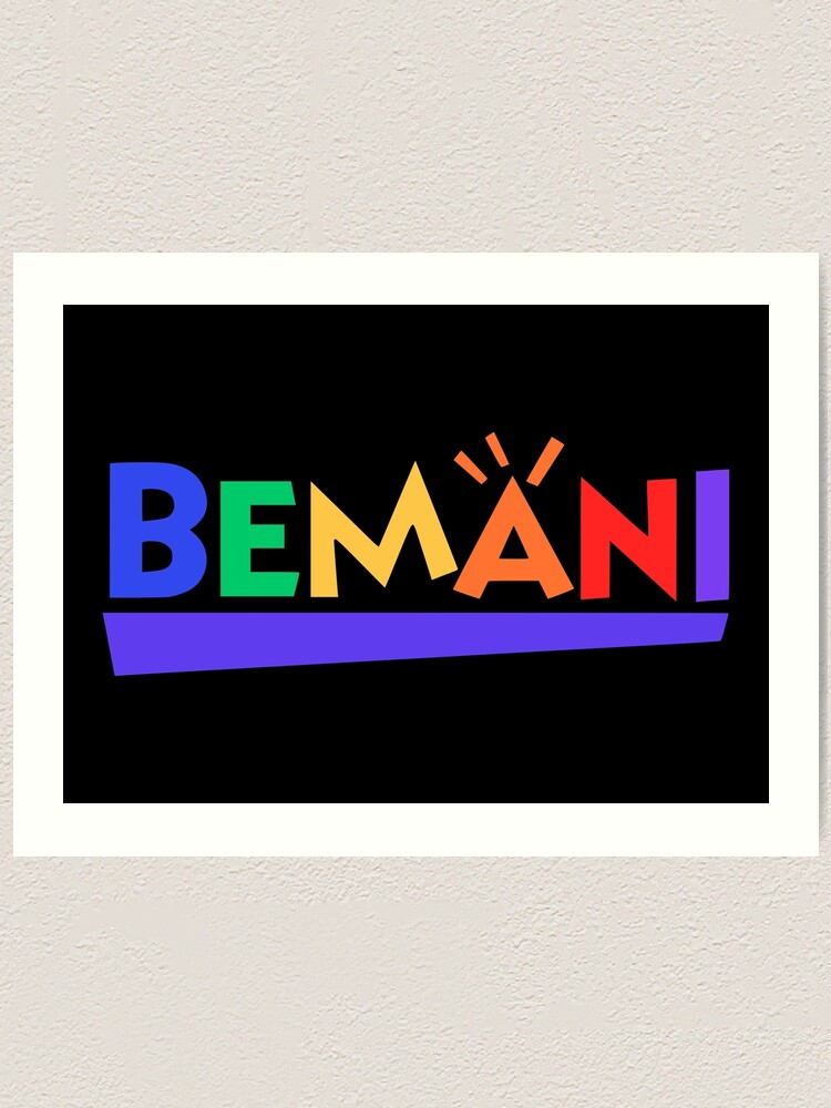 "Bemani Logo" Art Print for Sale by RubenCRM | Redbubble