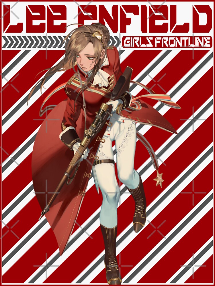 "GIRLS FRONTLINE LEE ENFIELD" Sticker for Sale by VotreVPX | Redbubble