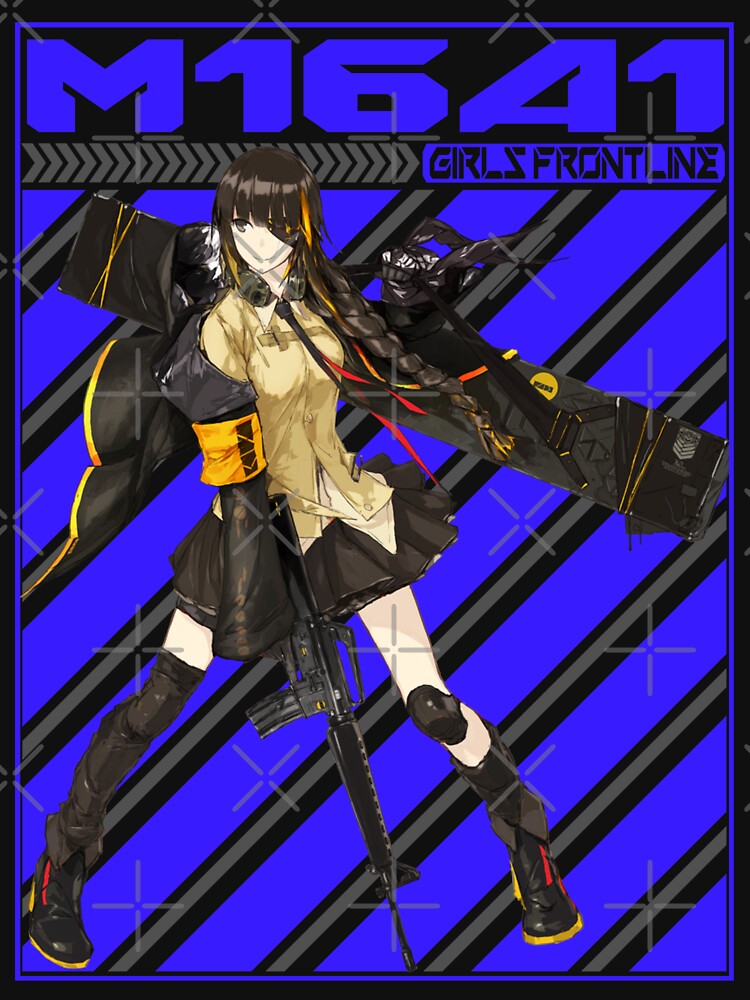 "GIRLS FRONTLINE M16A1" T-shirt for Sale by VotreVPX | Redbubble | girl ...