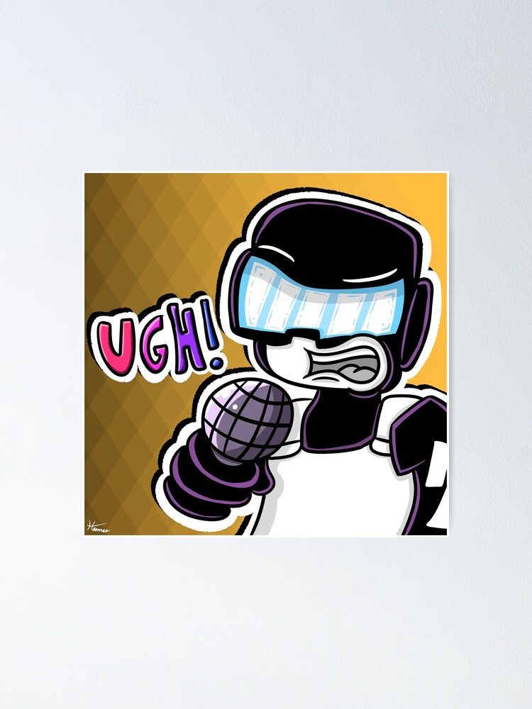 "Tankman UGH!" Poster for Sale by Lightson-HerMer | Redbubble