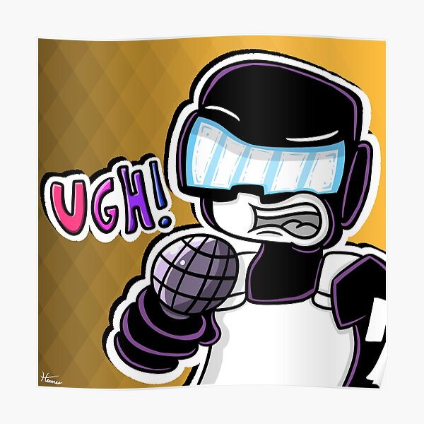 "Tankman UGH!" Poster for Sale by Lightson-HerMer | Redbubble