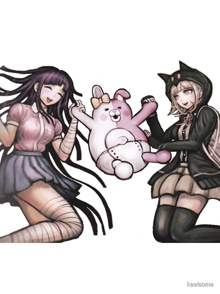 "Chiaki Nanami and Mikan Tsumiki" by keelsome | Redbubble