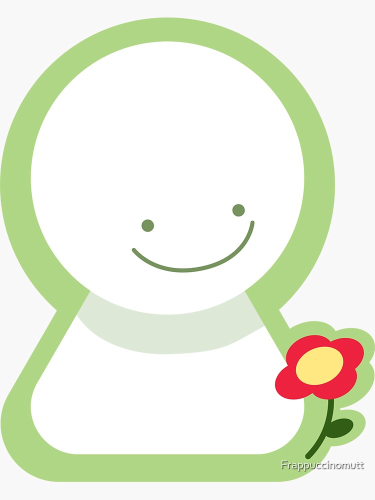 "Cute Blob Dream" Sticker for Sale by Frappuccinomutt | Redbubble