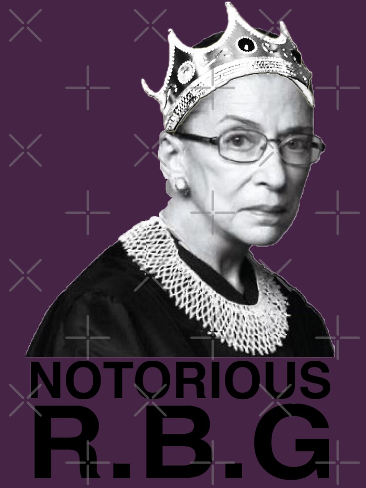 "notorious rbg" T-shirt for Sale by Thelittlelord | Redbubble ...
