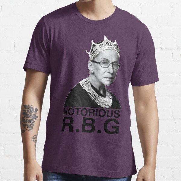 "notorious rbg" T-shirt for Sale by Thelittlelord | Redbubble ...