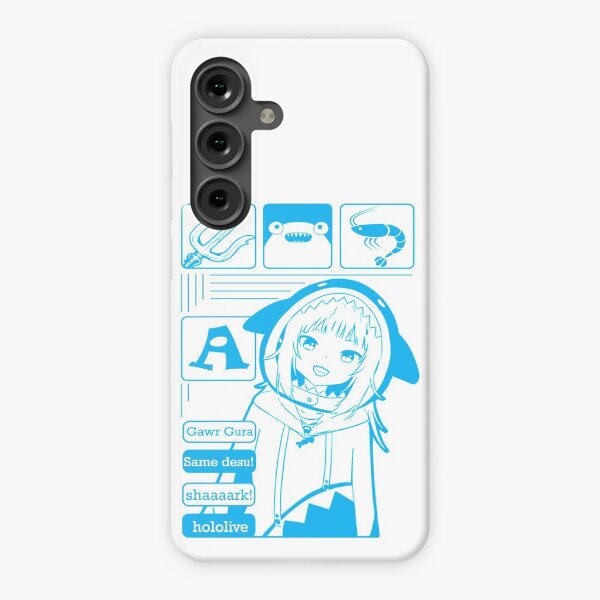 "Gawr Gura Hololive English" Samsung Galaxy Phone Case by TonaPlancarte ...