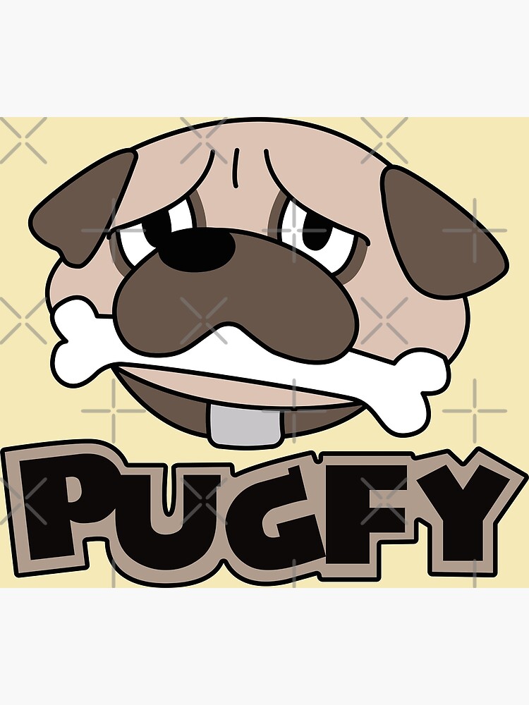 Póster «Pugfy» de Atsuwu | Redbubble