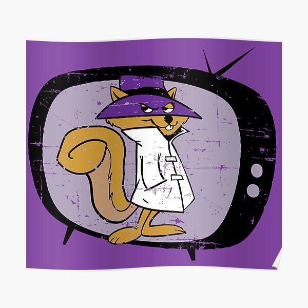 "Secret Squirrel TV" Poster for Sale by jungturx | Redbubble