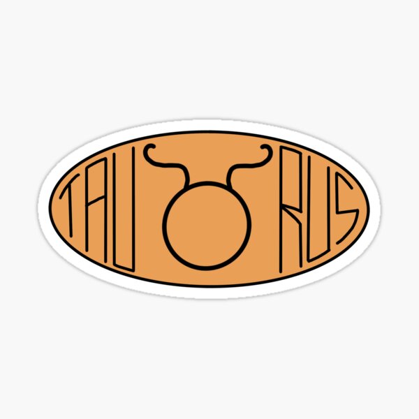 "Taurus" Sticker by GinnyFaeth | Redbubble