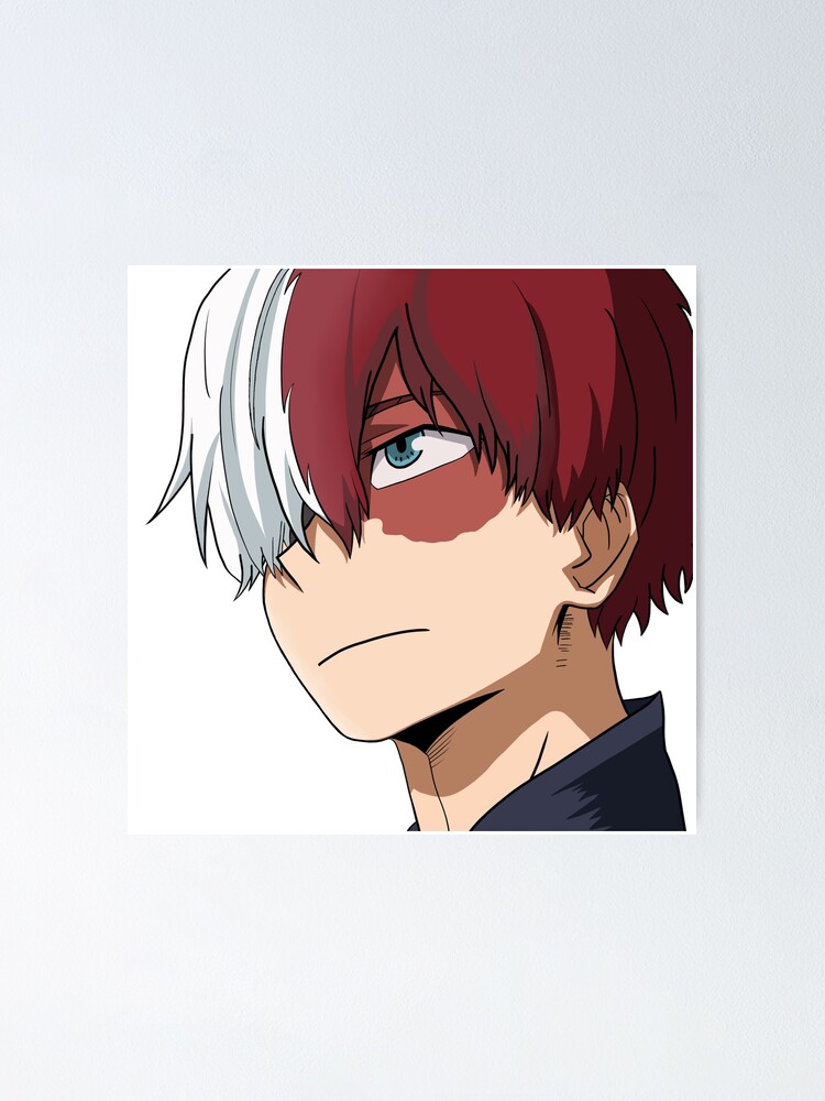 "My Hero Academia Todoroki color" Poster for Sale by cochran3200 ...