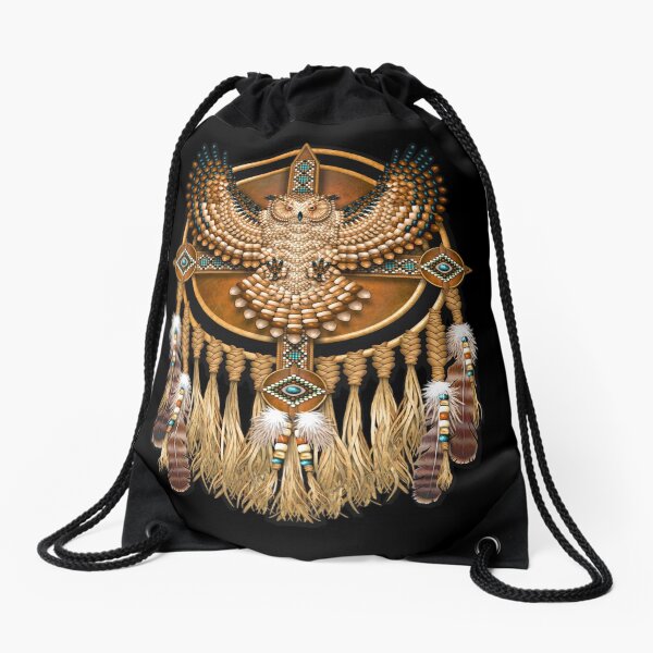 Sac à cordon « Mandala de perlage amérindien mandala », par ...