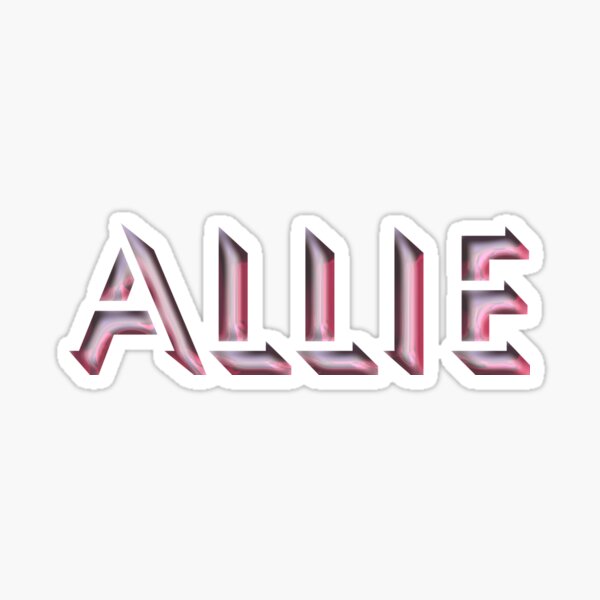 Allie Stickers | Redbubble