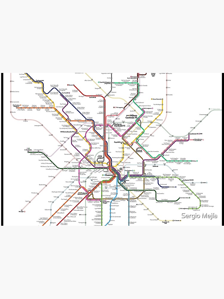 Tisseo Tram Map Milan
