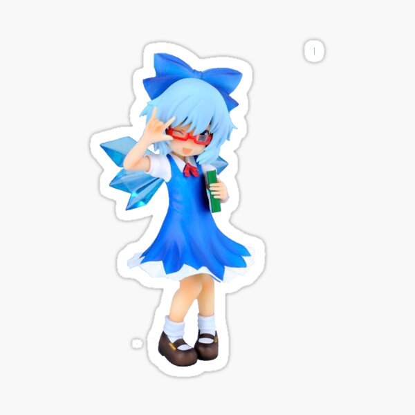 Touhou Project」CIRNO figure" Sticker for Sale by goreard | Redbubble