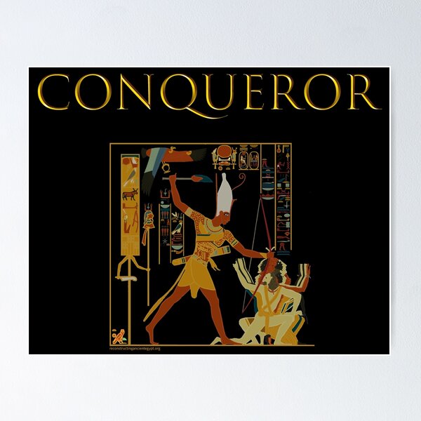 "Rameses II Conqueror" Poster for Sale by kamat-egypt | Redbubble