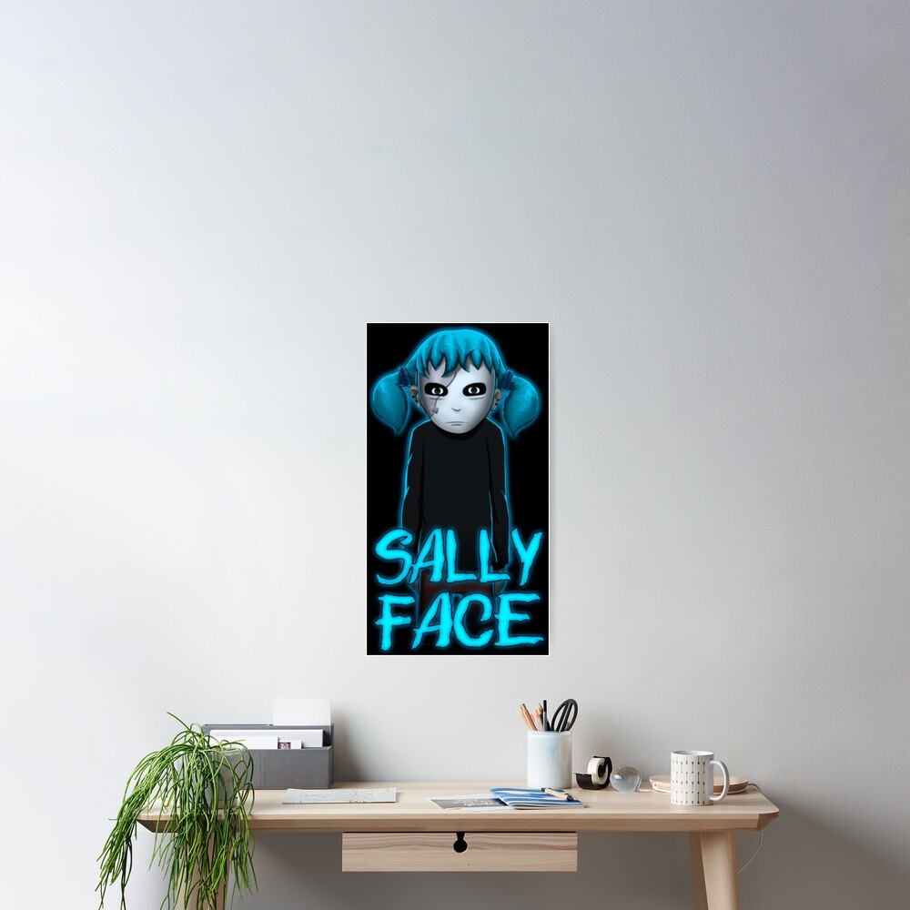 "Sally Face" Poster for Sale by WinstonMcmullen | Redbubble