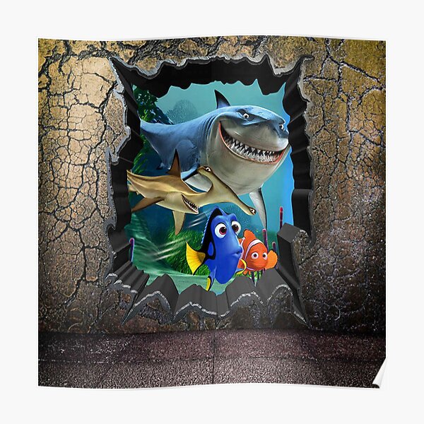 "Finding Nemo" Poster by migguellwilly | Redbubble