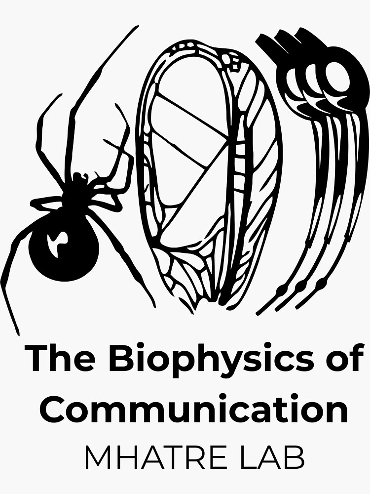 "Lab swag in Black" Sticker by BioPhysLady | Redbubble